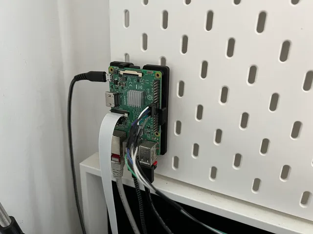 Make of Raspberry Pi Mount for IKEA Skadis by C0bra2056 | Download free ...