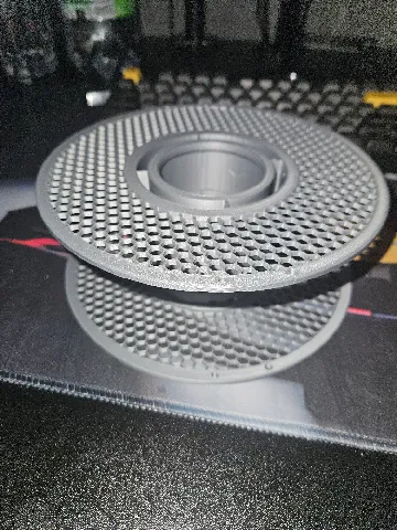 Bambu Lab Reusable Spool Holder Hex Remix by Joshua Smith | Download free STL model | Printables.com