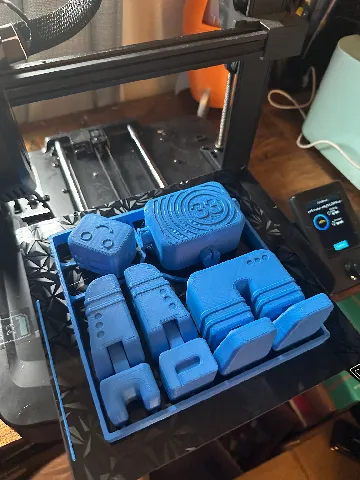 Robot (boy and girl) kit card by marinegeek23 | Download free STL model ...