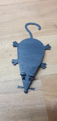 Parametric Squashed Mouse Door Stop Wedge - with tail by Joon Chor ...