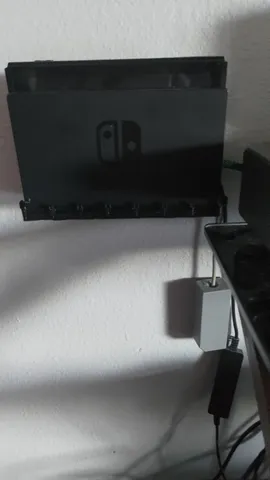 Nintendo Switch Dock Wall Mount with reinforced hangers by Gon Garcia ...