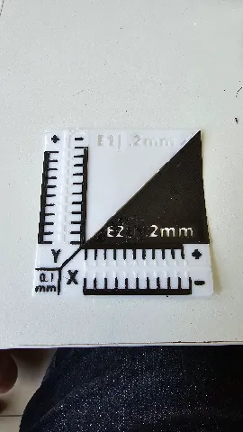 X, Y and Z calibration tool for IDEX / dual extruder / dual color 3D ...