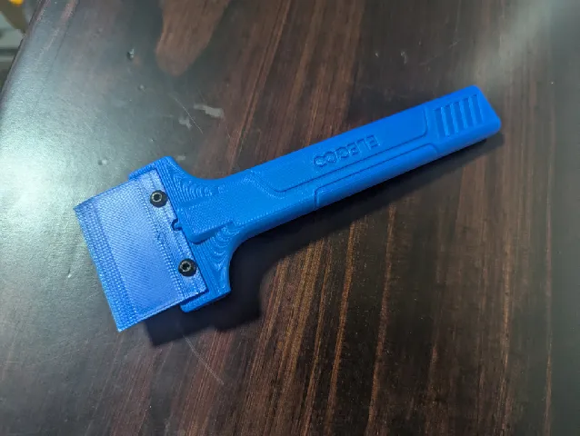 plastic blade for Elegoo CC scraper by Hamilcar | Download free STL ...