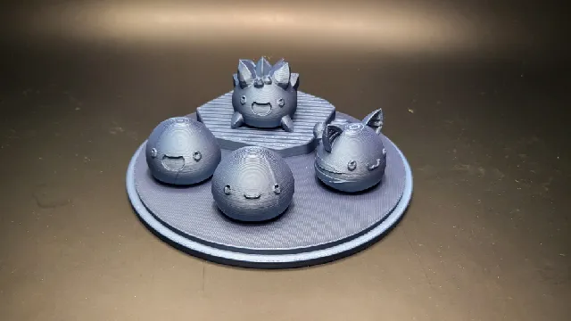 Slime Rancher- Pink slime, Tabby slime, and Rock slime by Common_Flu ...