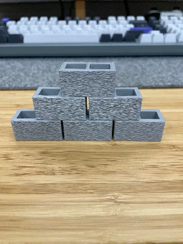 Cinder Blocks (try Fuzzy Skin) by jmcpheron | Download free STL model ...