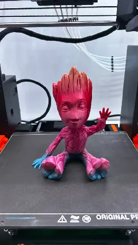 Waving Groot by Linux User Group Oberschwaben | Download free STL model ...