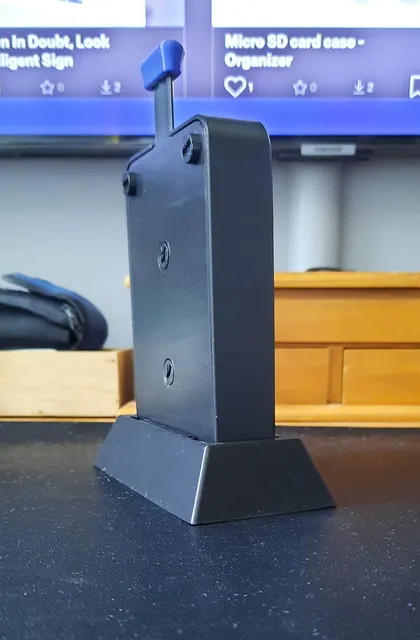 Make of Stand for 7 Segment Mechanical Counter by Cargy | Download free ...