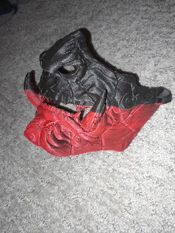 Kintsugi Oni Mask by Isaac Martinez | Download free STL model ...