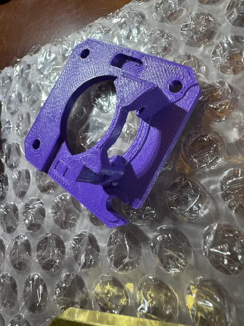 Make of Modified Nextruder main plate by konfuzed | Download free STL ...