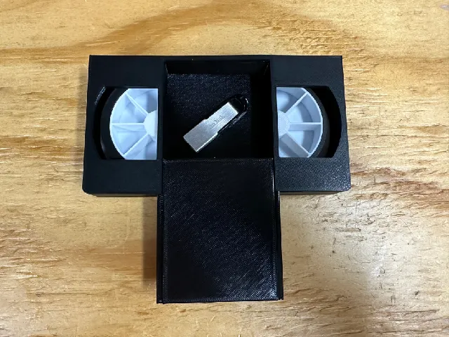 Make of Mini VHS Tape by darthGinger | Download free STL model ...