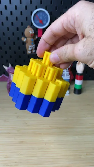 Make of Hexagon (Honeycomb) Sliding Fidget Toy by Kady 3D Printing ...