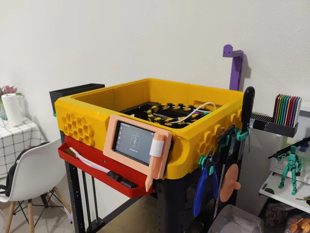 Make of FlashForge Adventurer 5M HSW Risers by strafer | Download free ...