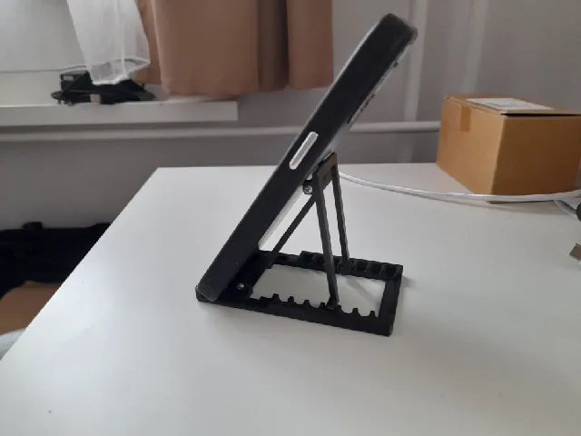 Make of Adjustable Folding Phone Stand / Holder by Bartfast | Download ...