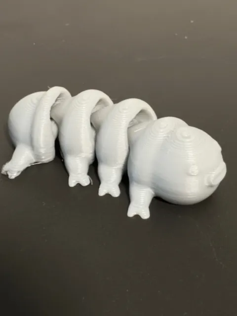 Make of Tardigrade - Articulated Figure Keychain by Pugdad | Download ...