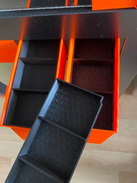 Make of Lack Drawer Inserts by tommi | Download free STL model ...