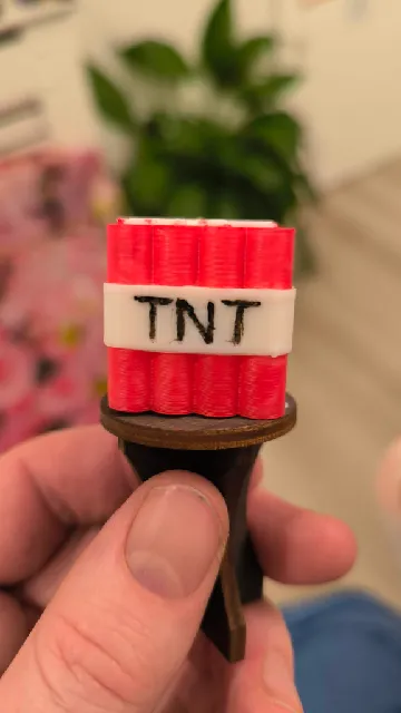 Make of Minecraft TNT by Blanchy | Download free STL model | Printables.com