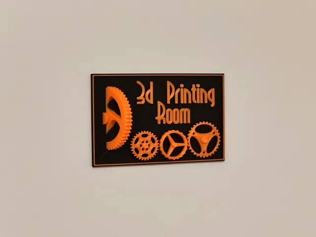 3D Print Room Sign by MikeL | Download free STL model | Printables.com