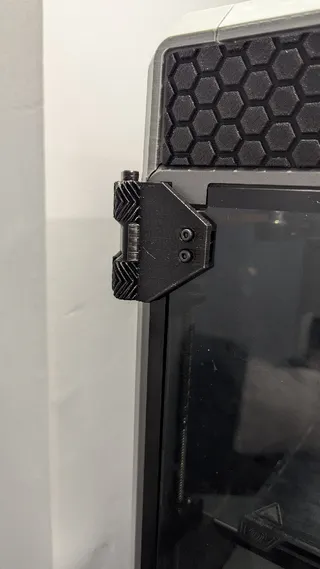 Creality K1 & K1 Max Door Hinges Geared Print in Place by Mordiev ...