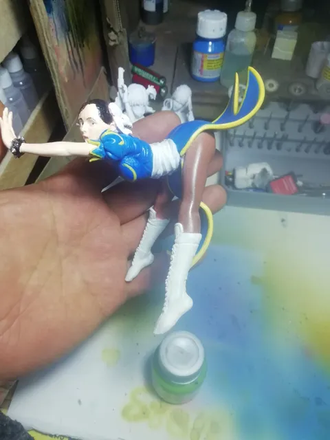 Make of Sexy Anime woman Figure by Sven Delgado | Download free STL ...