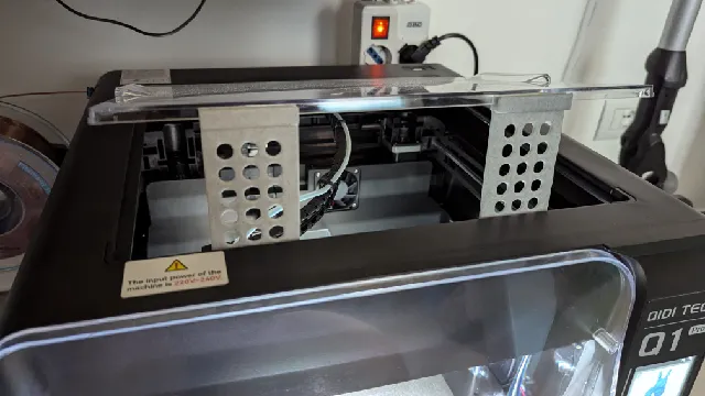 QIDI Q1 Pro, Perspex lid support by mmaciocia | Download free STL model ...