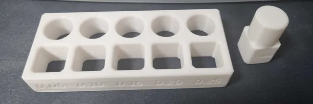 Tolerance Test by Titan3D | Download free STL model | Printables.com