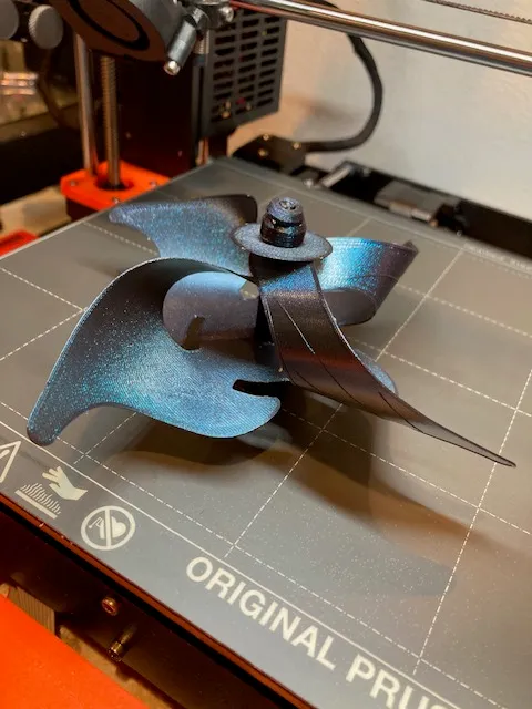 Make of "Willy-Milly" - A 3D Printed Windmill Toy by StrandedOrg ...