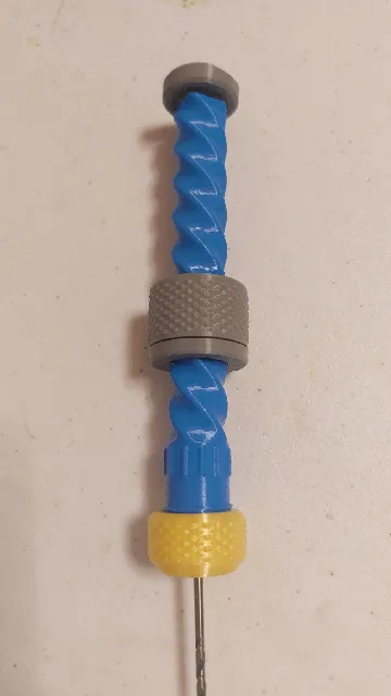 Make of Push Drill with Collet Chuck and One-Way Clutch by jlovega ...