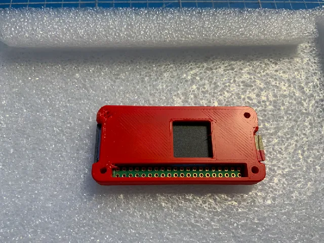 Raspberry Pi Zero 2W case with heat sink and GPIO cutout by tn00364361 ...