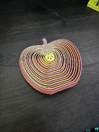 Apple Layered Fidgets by 3DPmom | Download free STL model | Printables.com