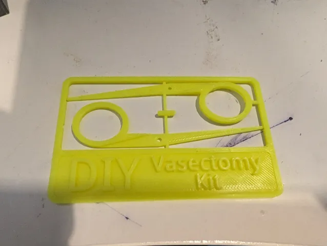 DIY Vasectomy Kit by JayPats | Download free STL model | Printables.com