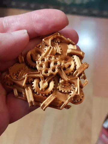 Gear Top Test by Ristow Designs | Download free STL model | Printables.com