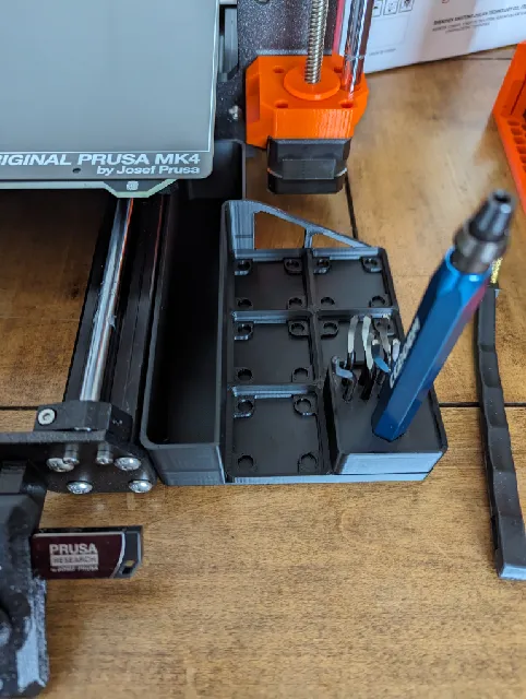 Make of Prusa MK4 Gridfinity Base by Haggard | Download free STL model ...