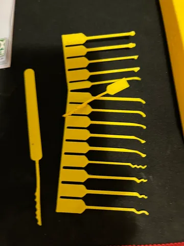 Lock picks by Aaron Highfill | Download free STL model | Printables.com