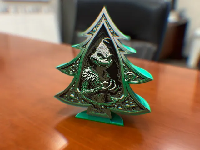 Grinch Tree by Don Matis | Download free STL model | Printables.com