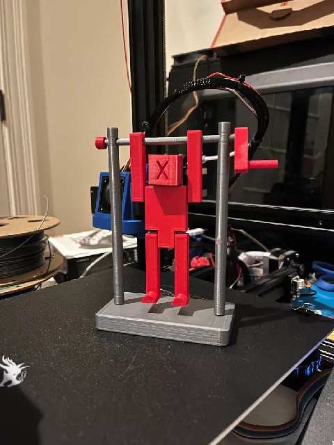 Make of Acrobat Man by Uhhnoobie | Download free STL model | Printables.com