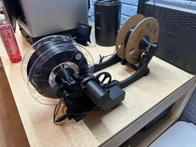 Make of Pastamatic - Filament Spool Winder for Bambu Lab X1C/P1P AMS ...