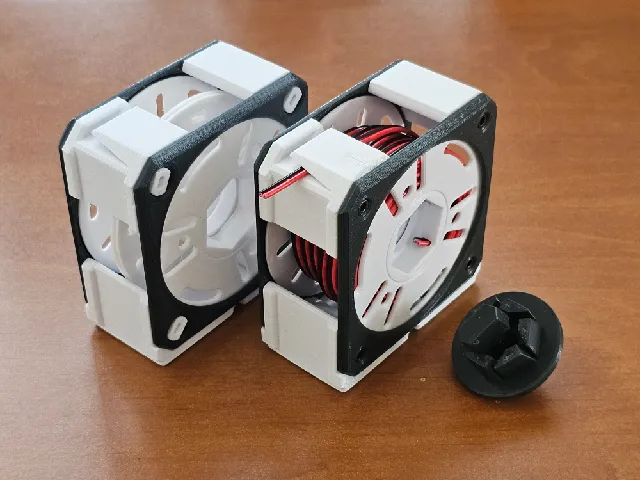 Cable Spool Holder Gridfinity by firstgizmo | Download free STL model ...