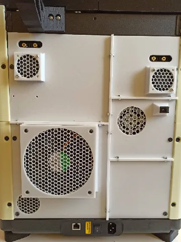 Quietmode! Flashforge Adventurer 5M (AD5M) Back Panel w/ 120mm & 4010 ...