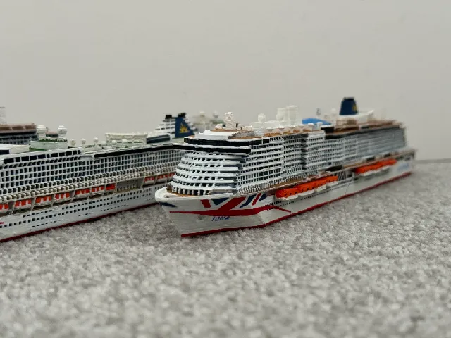 Make of P&O Cruise Ship Iona by CNPics_ | Download free STL model ...