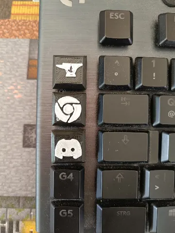 Factorio Low Profile Keycap (for Logitech G915) by Finnwho | Download ...