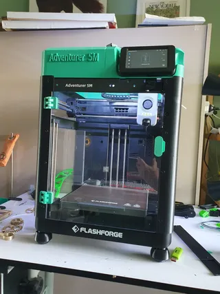 FlashForge Adventurer 5m Clean Enclosure Risers by Dark Doctor Studios ...