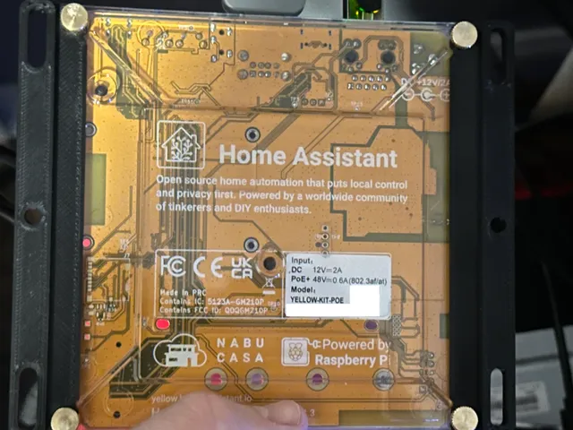 Home Assistant Yellow Wall Mount Bracket by bkvargyas | Download free ...