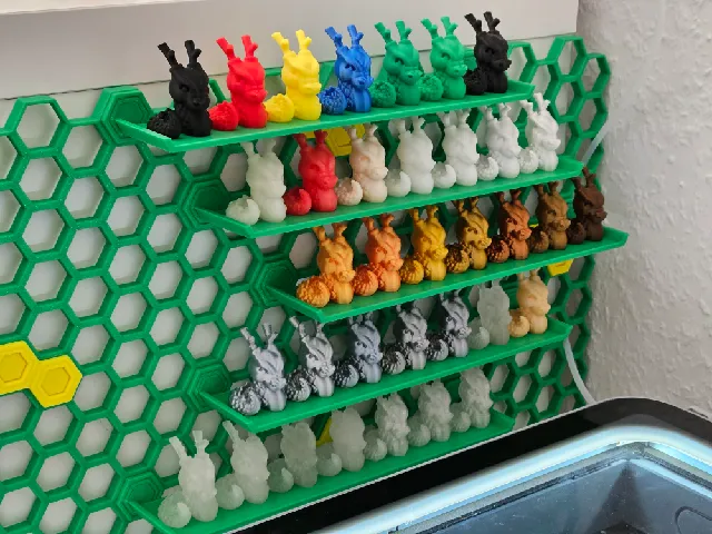 Honeycomb Wall Cali-Dragon HSW Shelf by Shizoru Saito | Download free ...