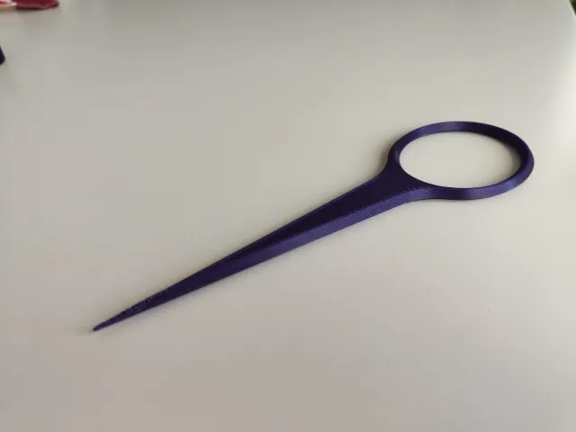 Hair Loop Styling Tool by Xerionius | Download free STL model ...