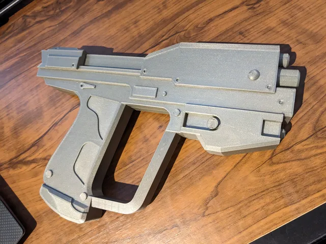 MG6 Magnum Pistol from Halo by ReProps | Download free STL model ...