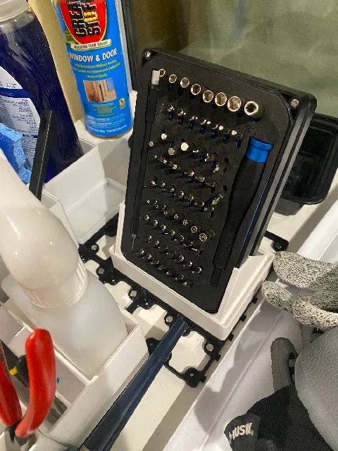 Make of Ifixit Mako Screwdriver Set Holder with secondary Slot REMIX ...