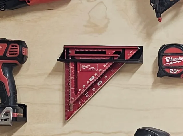Milwaukee Square Wall Mount by Vincent | Download free STL model ...