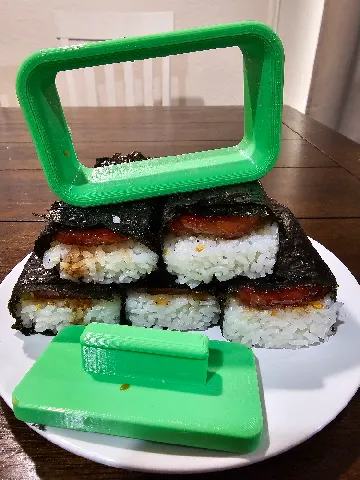 SPAM musubi shaper by HiroKoisoRacing | Download free STL model ...