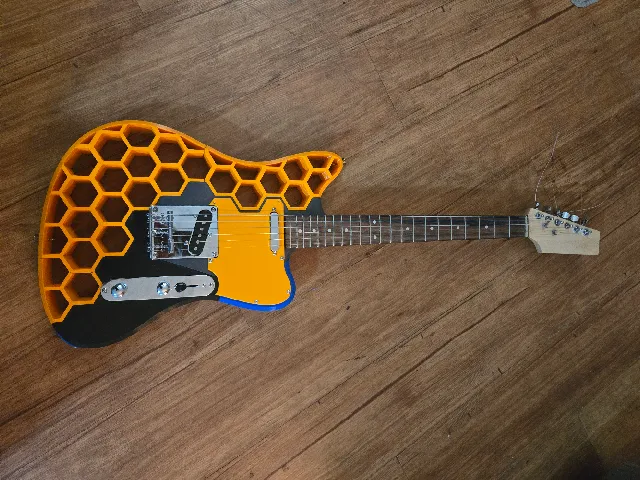The Prusacaster - a 3D printable guitar by Mikolas Zuza | Download free ...