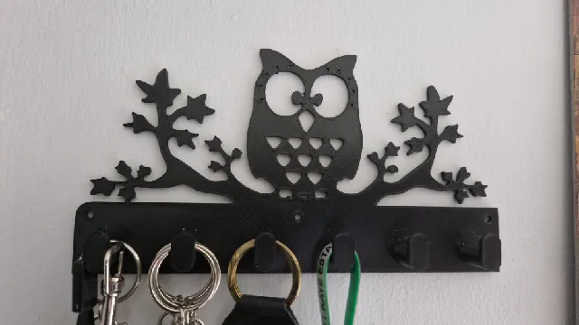 owl key holder by ofer feldman | Download free STL model | Printables.com
